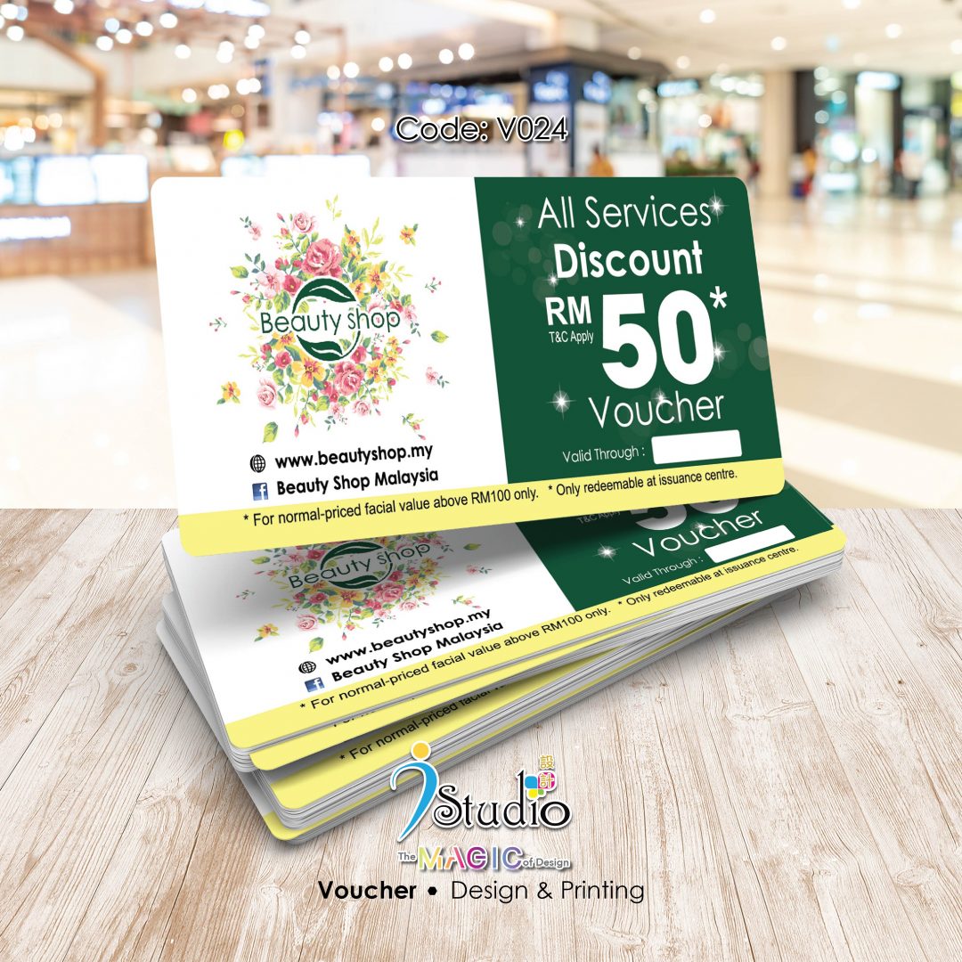 Voucher Template - I STUDIO MARKETING