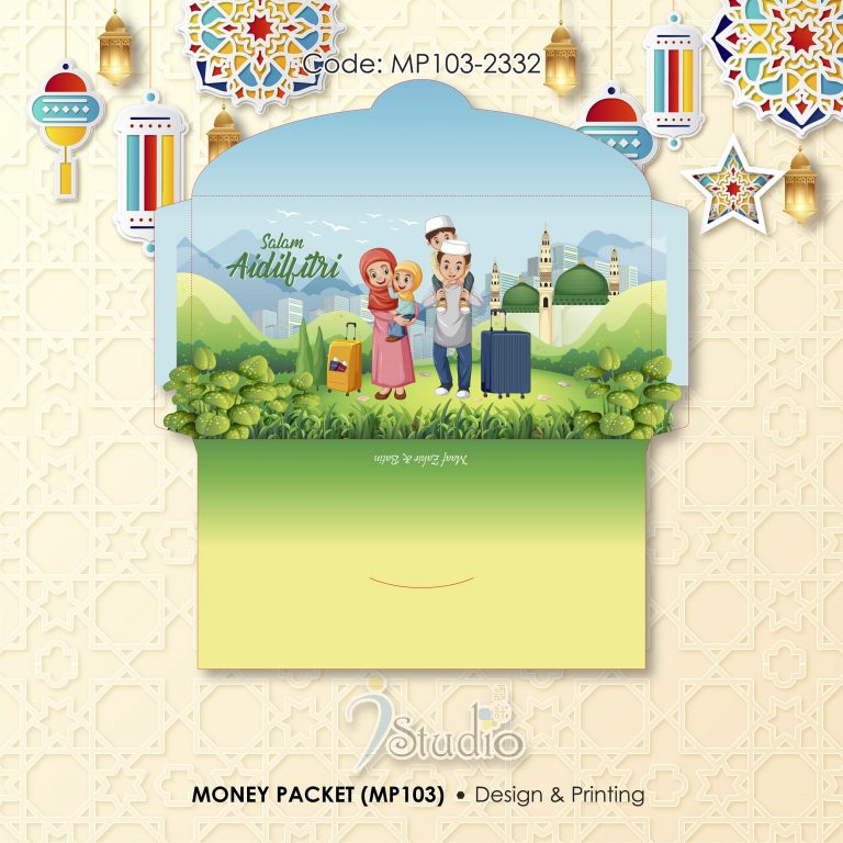 Raya Packet (Horizontal) Template - I STUDIO MARKETING