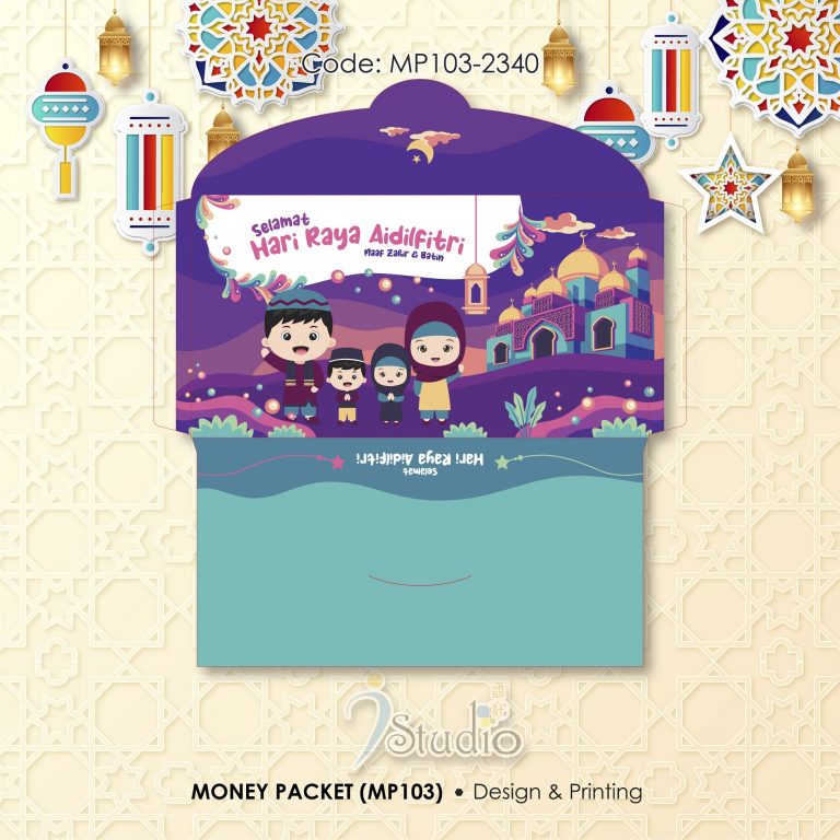 Raya Packet (Horizontal) Template - I STUDIO MARKETING